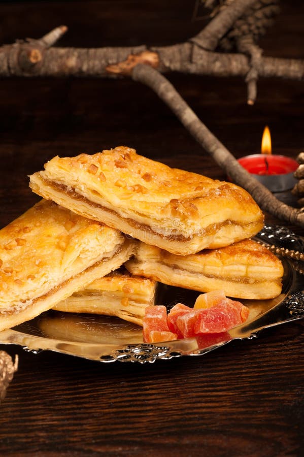 Christmas puff pastry stock image. Image of dish, seasonal - 26769033