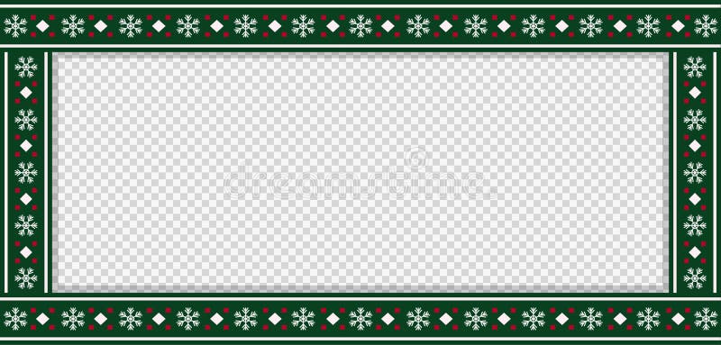 Christmas Rectangle Template, Frame, Banner, Billboard, Signboard, Copy ...