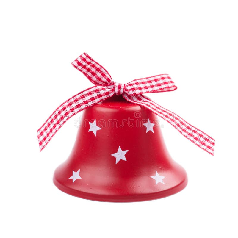 Christmas red Jingle bell stock photo. Image of modern - 81112260