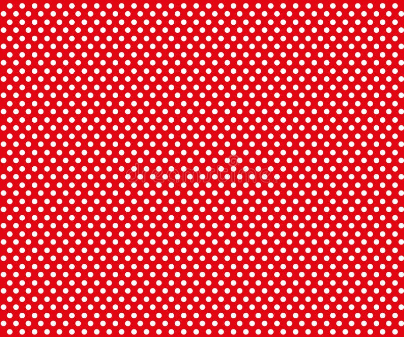 Christmas Red Pattern, Red, Dots, White Stock Illustration ...