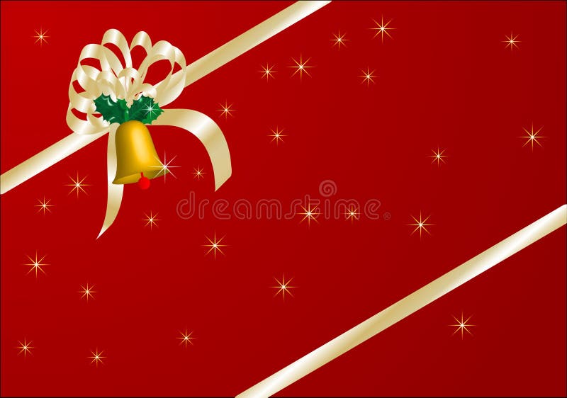 Christmas ribbon stock vector. Illustration of winter - 7201691