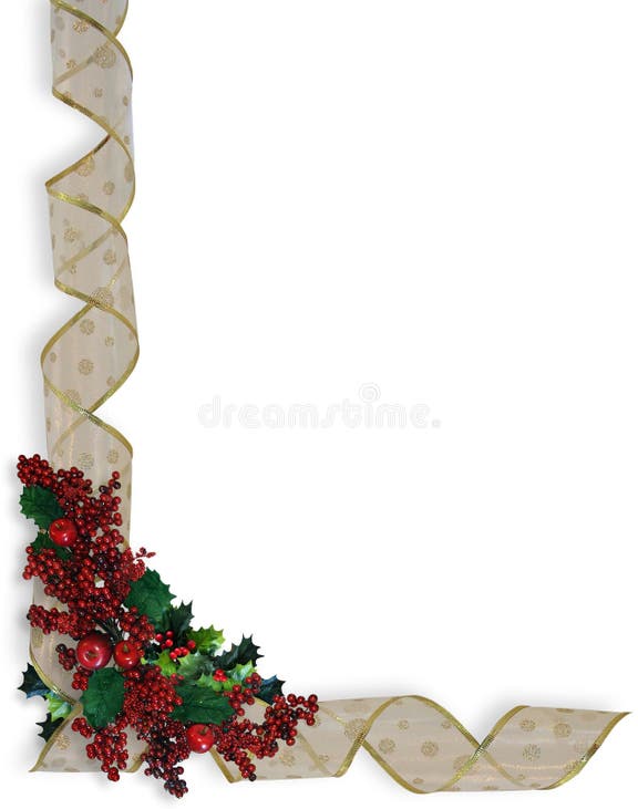 Border Christmas Edge Frame Stock Illustrations – 1,906 Border ...