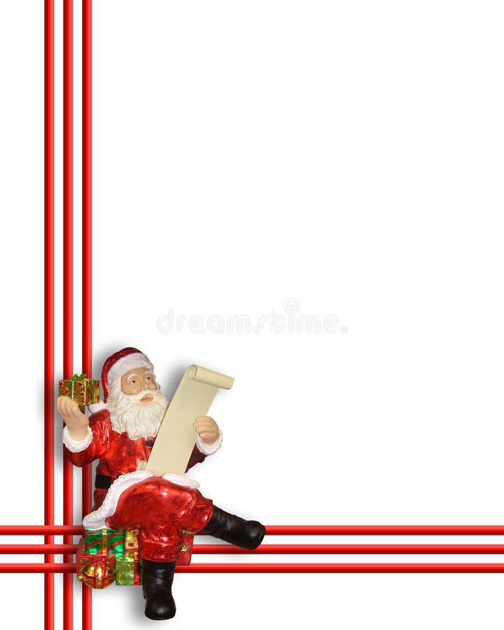Christmas Border / divider stock vector. Illustration of decorative ...