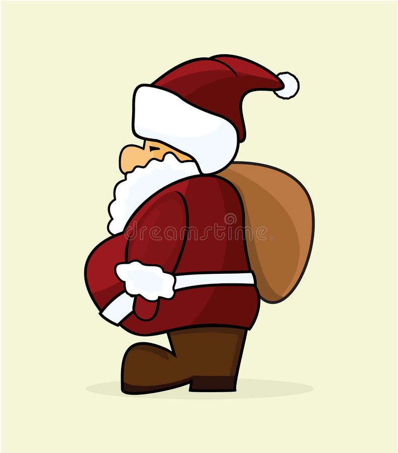 Christmas santa claus stock vector. Illustration of human - 35619201