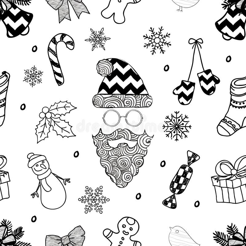 Christmas Santa Vector stock illustration. Illustration of jpeg - 334258647