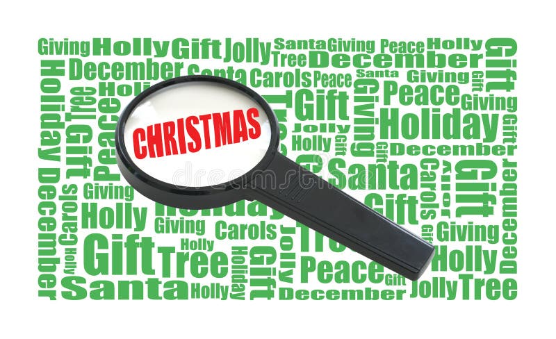 Christmas Search stock photo. Image of large, conceptual - 21058422