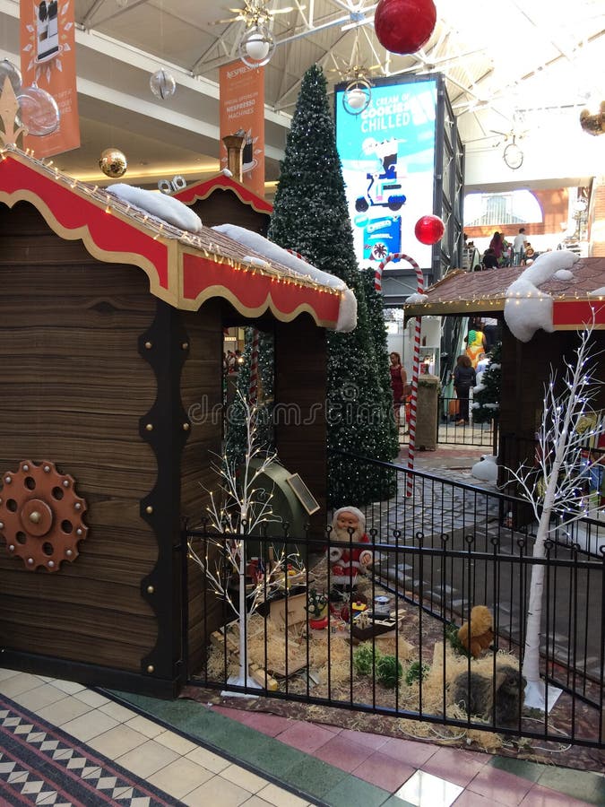 Christmas Season Decora editorial stock photo. Image of city - 245073923