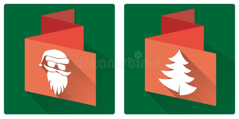 Christmas set icon stock vector. Illustration of tree - 44912152