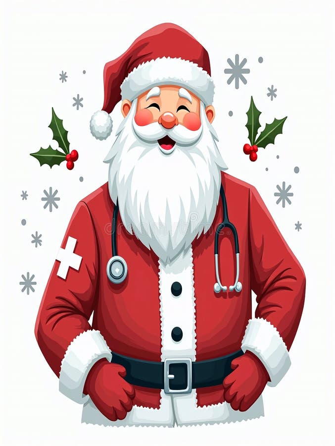 Christmas Shifts for Nurses Stock Image - Image of hospital, nurses ...