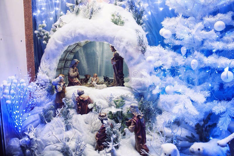 Christmas showcase editorial image. Image of tree, celebrate - 48032470