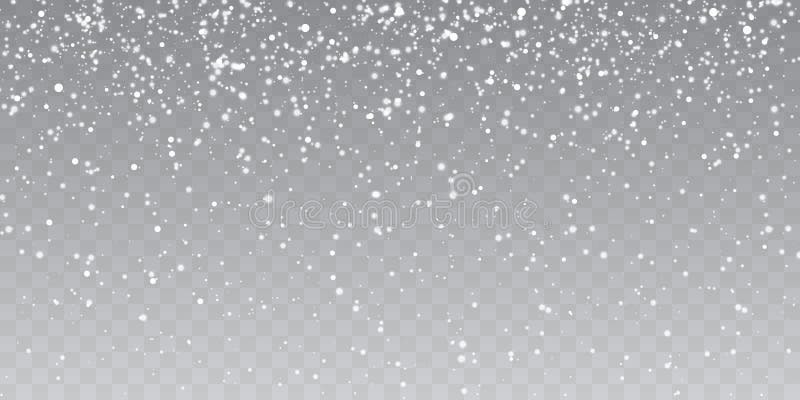 Falling Snowflakes Vector