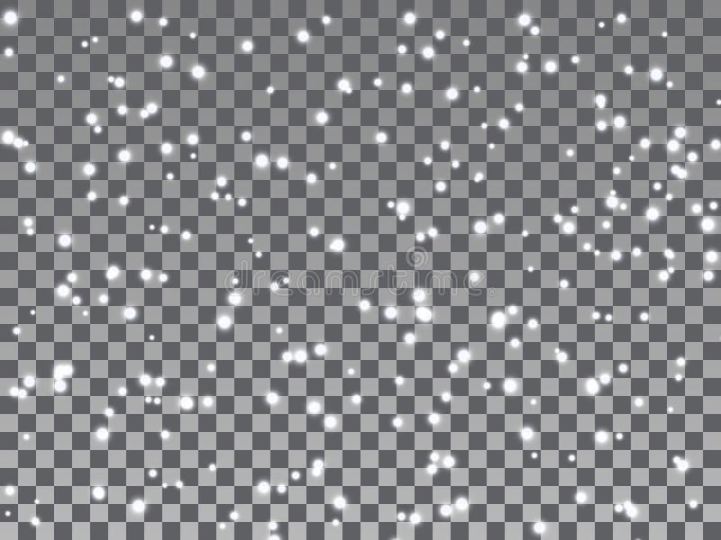 Snow Falling Transparency Stock Illustrations – 265 Snow Falling ...