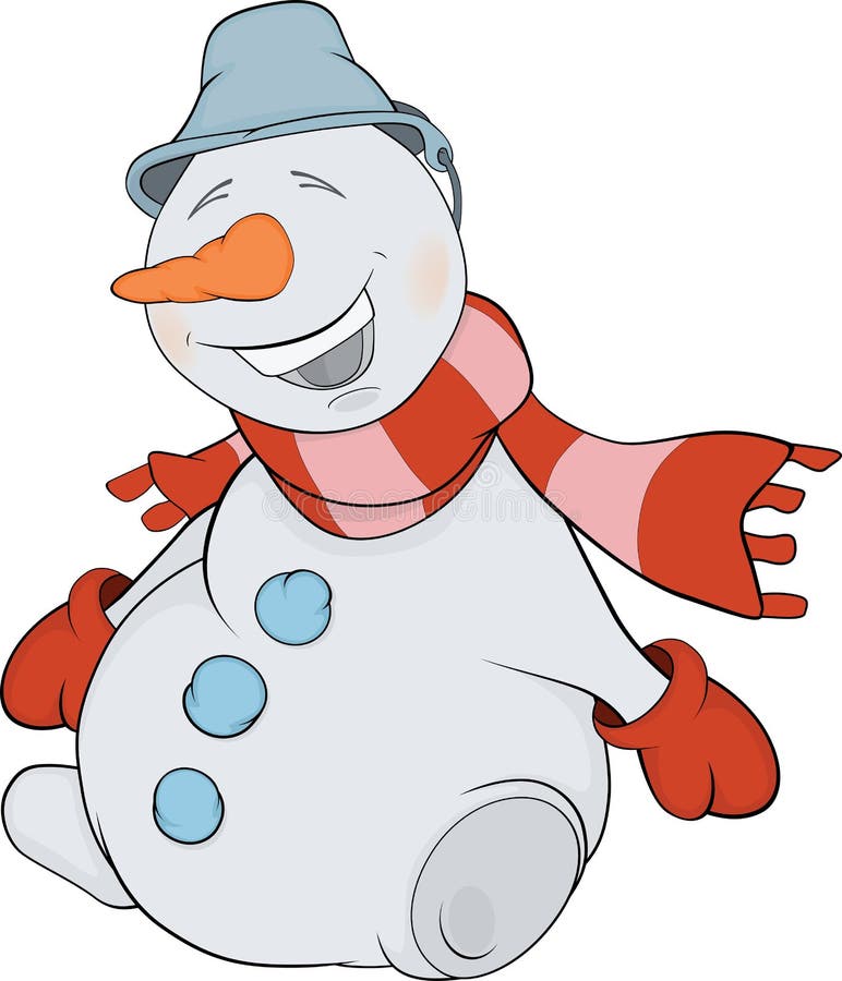 Christmas Snowball. Cartoon Stock Vector - Illustration of glove ...