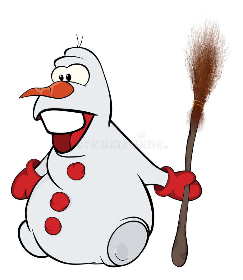 Christmas Snowball. Cartoon Stock Vector - Illustration of glove ...