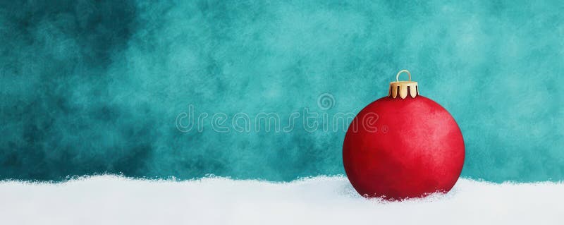 Christmas Snowball Flat Design Front View Christmas Theme Watercolor ...