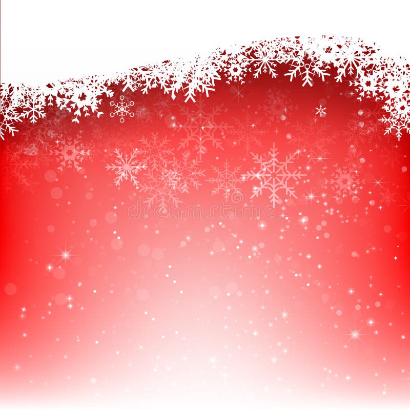 Christmas Snowflake and Starlight Abstract Vector Stock Vector ...