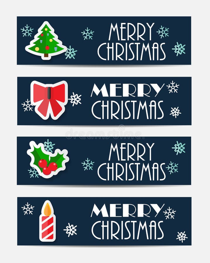 Christmas Snowflakes Website Banner and Card Background Vector I Stock ... Christmas Snowflakes Website Banner and Card Background Vector I Stock ...
