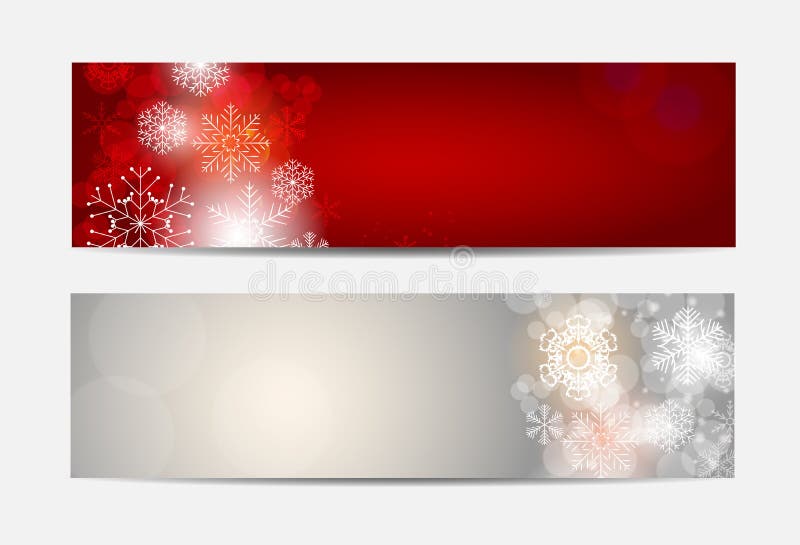Christmas Snowflakes Website Banner and Card Stock Vector ... Christmas Snowflakes Website Banner and Card Stock Vector ...