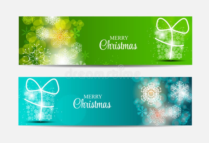 Christmas Snowflakes Website Header and Banner Set Stock Vector ... Christmas Snowflakes Website Header and Banner Set Stock Vector ...