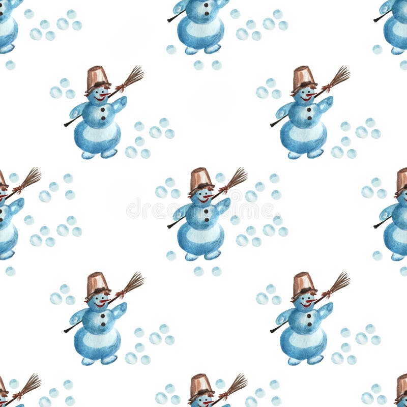 Christmas snowman colors stock illustration. Illustration of chanting ...