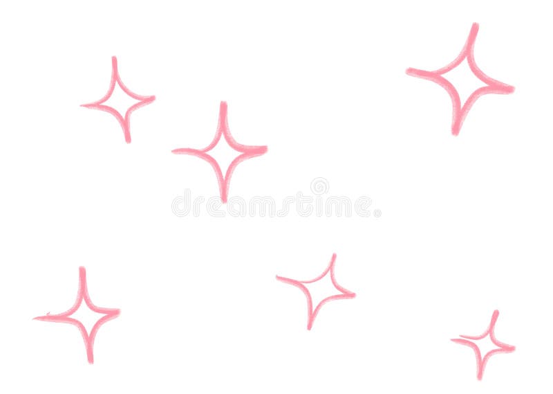 Christmas Sparkle Shiny Effect Elemets Hand Drawing Doodle Line Sketch ...