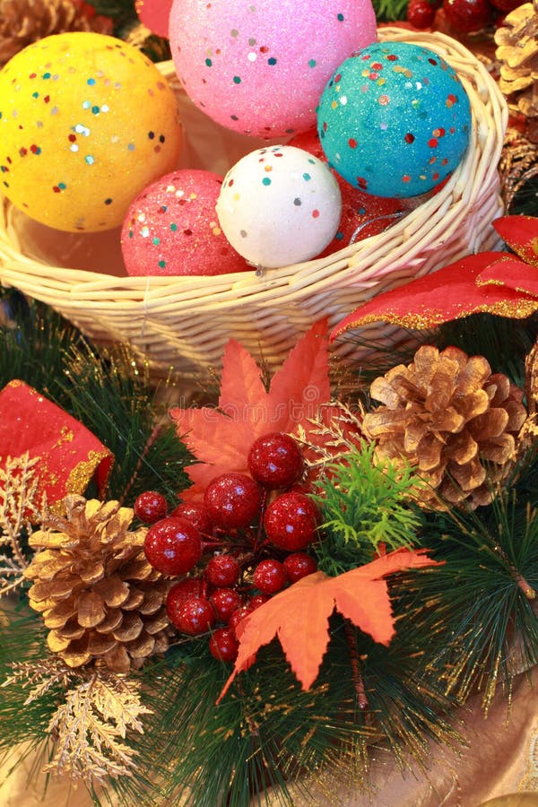 Christmas spheres. stock photo. Image of holiday, sphere - 11906576