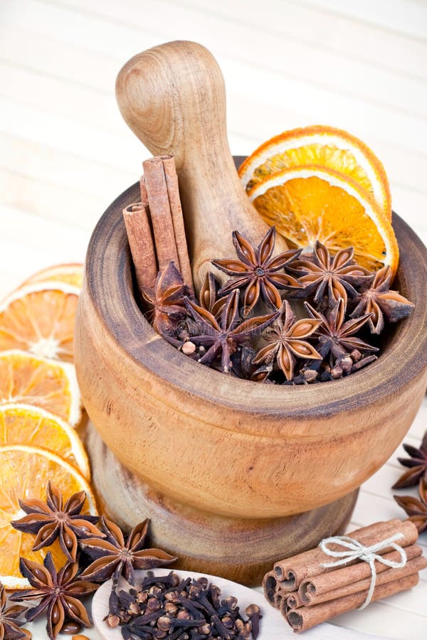 Christmas spices stock photo. Image of healthy, ingredients - 16691704