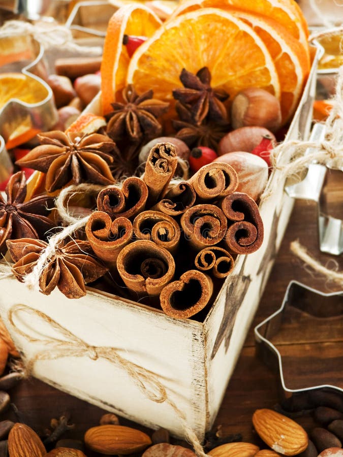 Christmas spices stock photo. Image of spice, fruit, holiday - 27758252