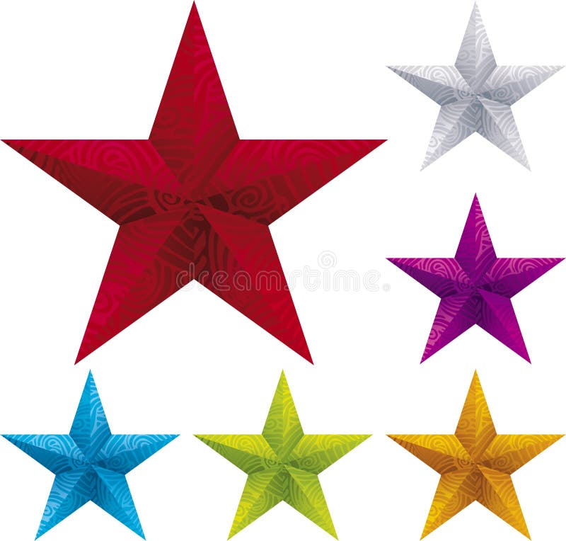 Christmas star stock vector. Illustration of green, store - 7057937