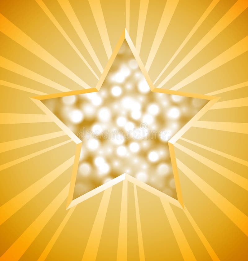 Christmas star card stock vector. Illustration of design - 39920133