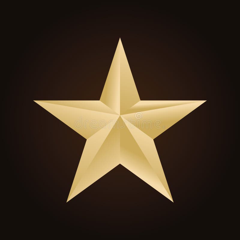 Christmas Star with Emboss Lines. Stock Vector - Illustration of luxury ...