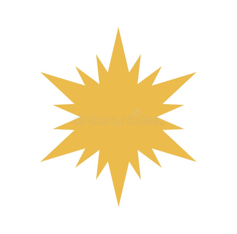 Christmas star icon stock vector. Illustration of vector - 279027851