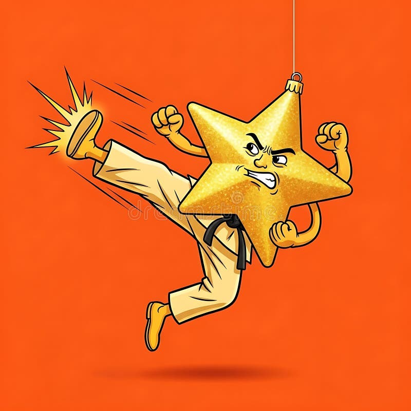 Christmas Karate Stock Illustrations – 64 Christmas Karate Stock ...