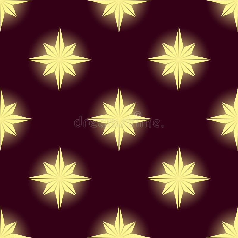 Golden stars pattern stock vector. Illustration of vector - 160623734