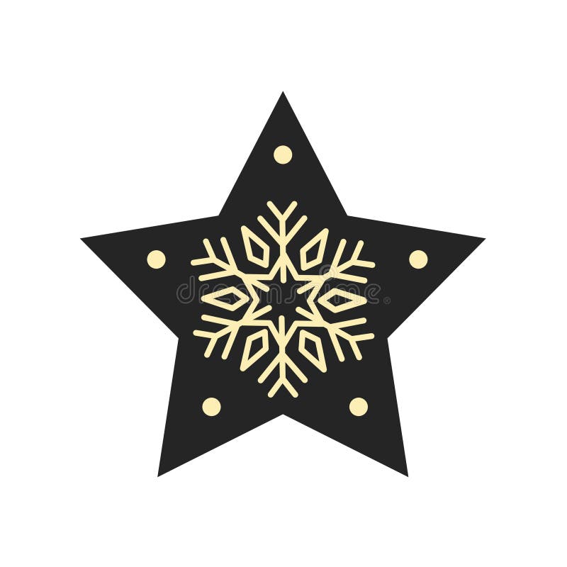 Christmas Star - Vector Illustrationas Stock Vector - Illustration of ...