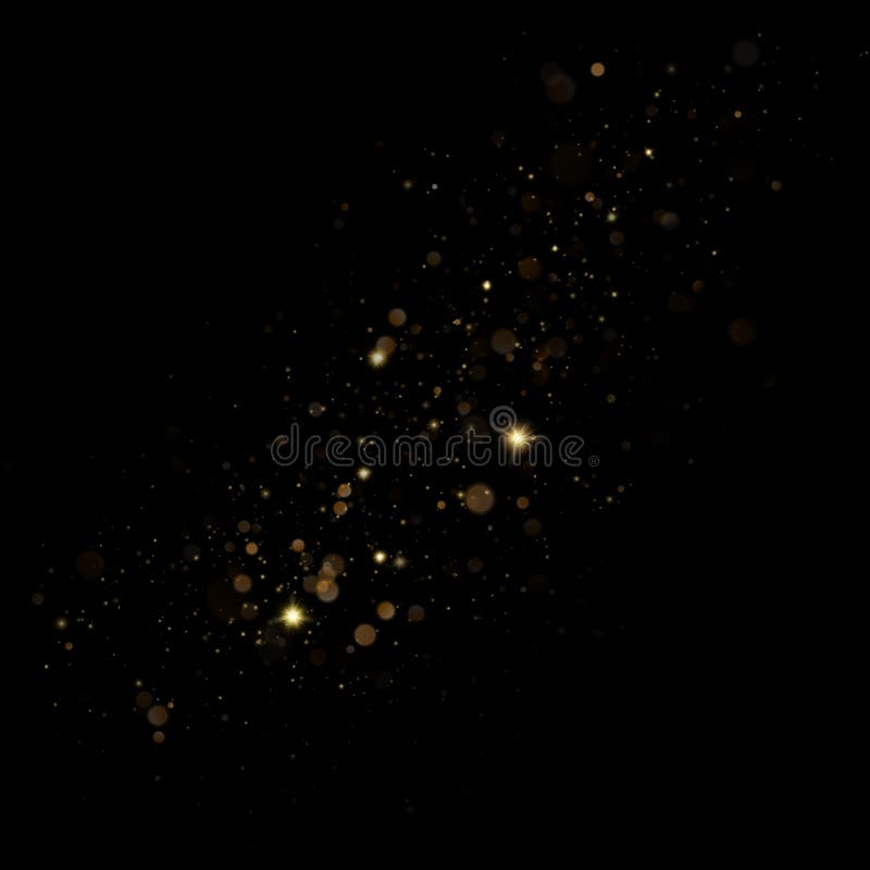 Christmas Stardust Trail Effect. EPS 10 Stock Vector - Illustration of ...