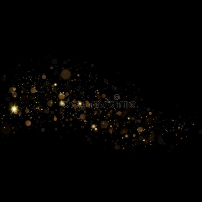 Christmas Stardust Trail Effect. EPS 10 Stock Vector - Illustration of ...