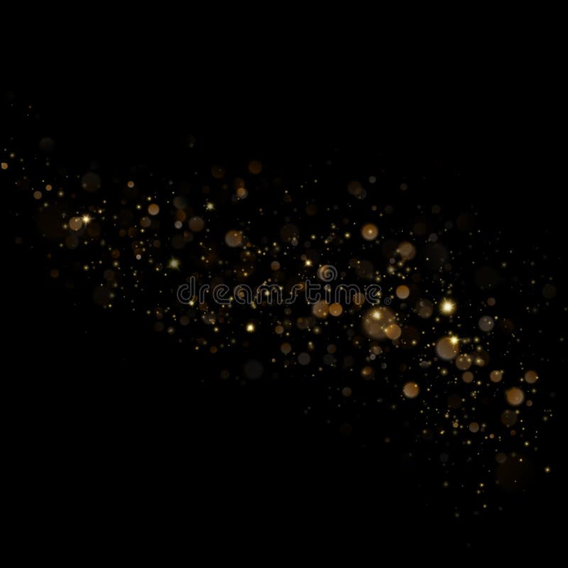 Christmas Stardust Trail Effect. EPS 10 Stock Vector - Illustration of ...