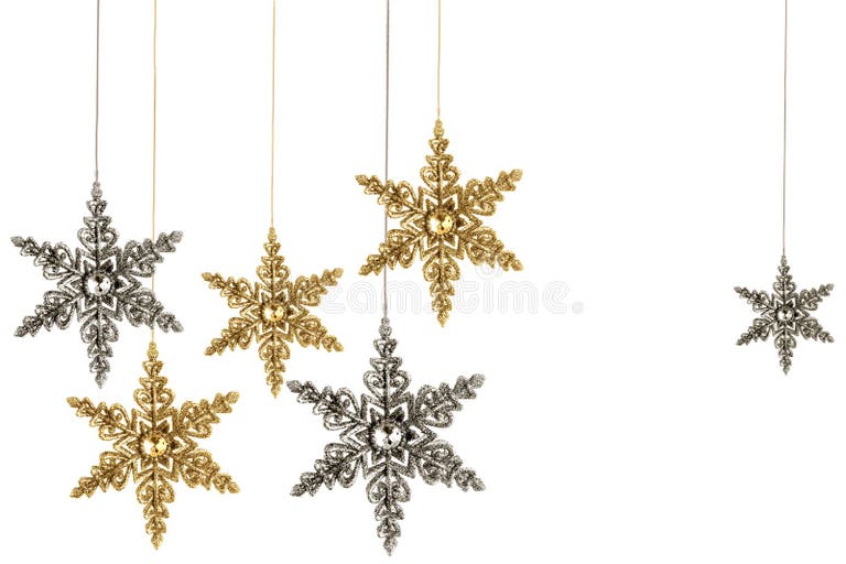 Christmas stars stock image. Image of isolated, copy - 16627687