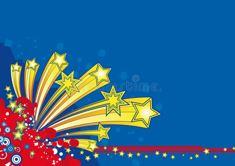 Stars Explosion Background stock vector. Illustration of celebration ...