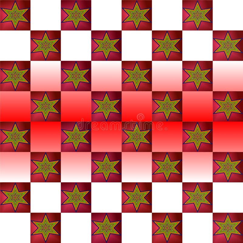 Christmas stars pattern stock illustration. Illustration of design ...