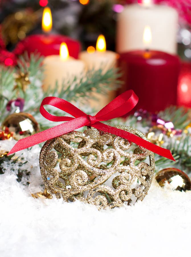 Christmas still life stock image. Image of purple, horizontal - 32357819