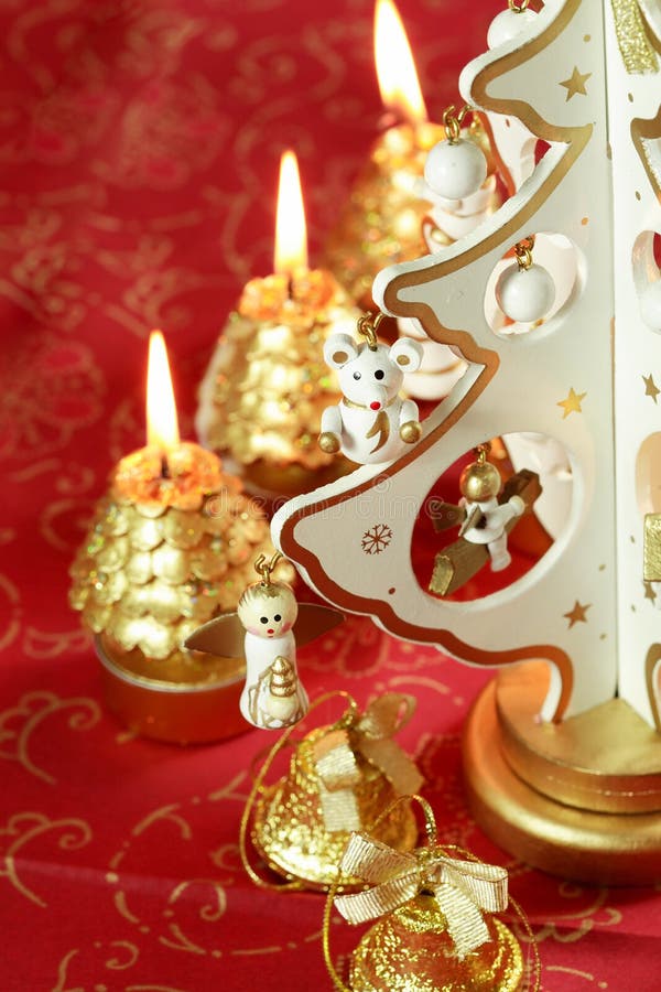 Christmas still life stock photo. Image of lights, festive - 5692856