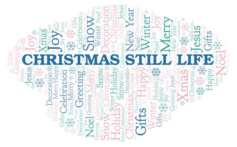 Still Word Calligraphy Design by Hand Draw for Decoration in Black and ...