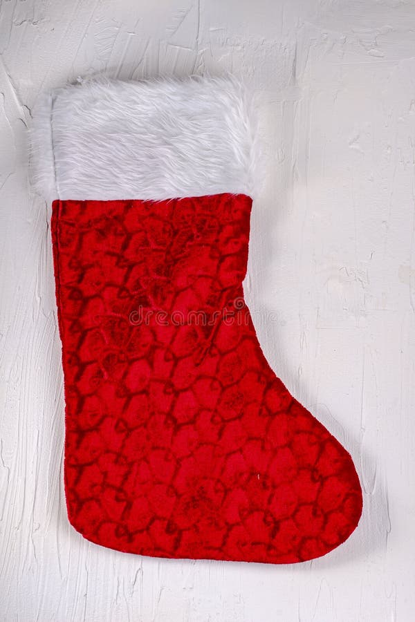 Christmas Stocking Background Texture Stock Photo - Image of clothes ...
