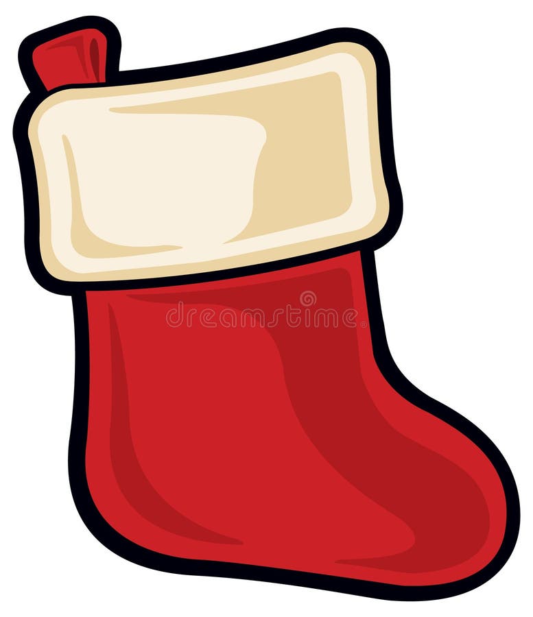 Cartoon Christmas Stocking Stock Illustrations – 14,249 Cartoon ...