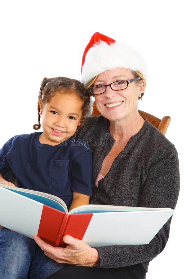 Christmas Storytime stock image. Image of mother, togetherness - 7565279