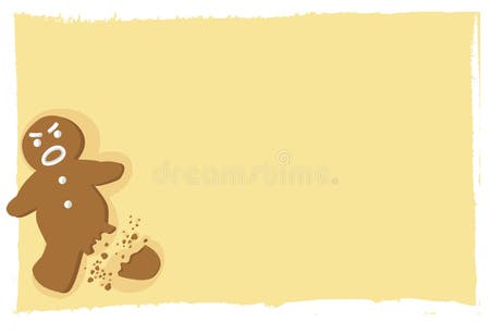 Broken Gingerbread Man Stock Illustrations – 81 Broken Gingerbread Man ...