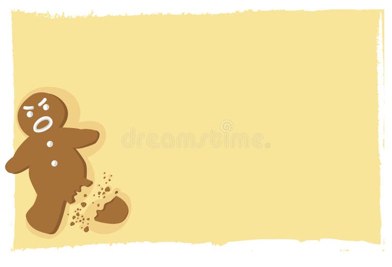 Broken Gingerbread Man Stock Illustrations – 81 Broken Gingerbread Man ...