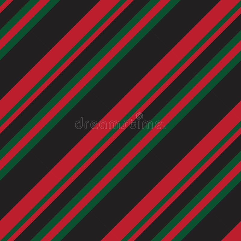 Christmas Stripe Seamless Pattern Background in Diagonal Style Stock ...
